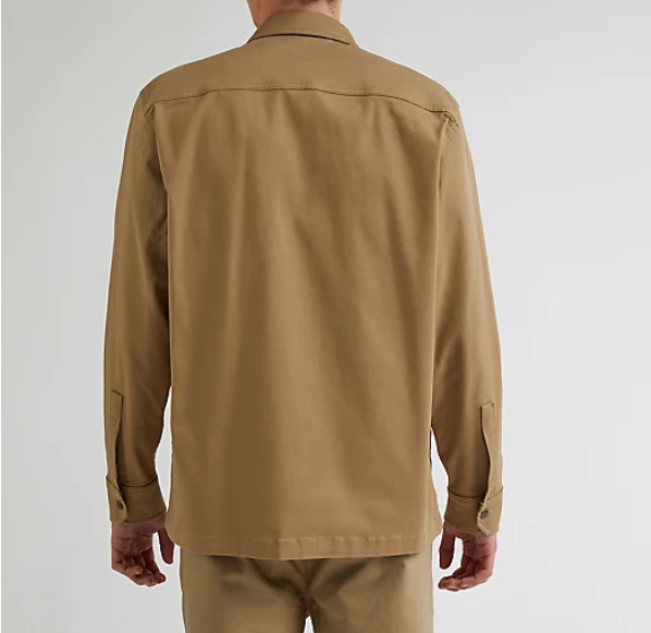 Lee - Relaxed Chetopa Overshirt - Clay – Burning Hearts Apparel