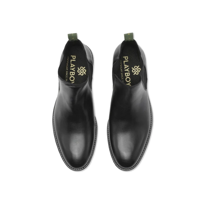 Playboy - Jack Chelsea boot - Black – Burning Hearts Apparel